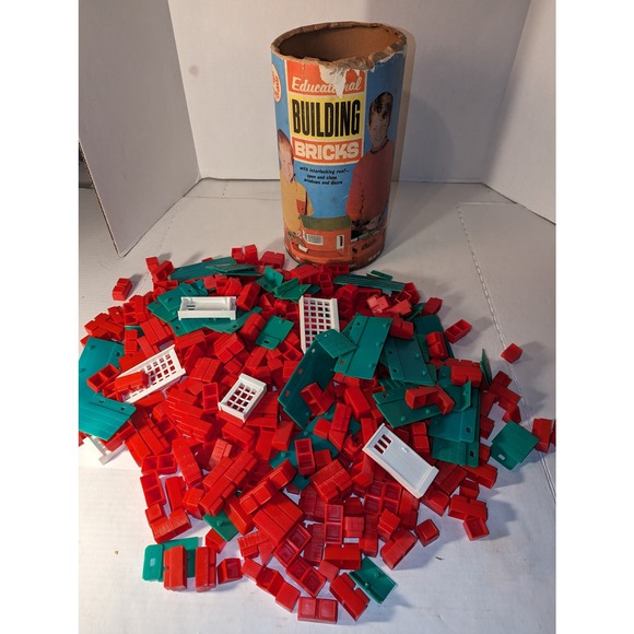 M-I Toys | Toys | Vintage 97s Mi Toys Educational Building Bricks 952 ...